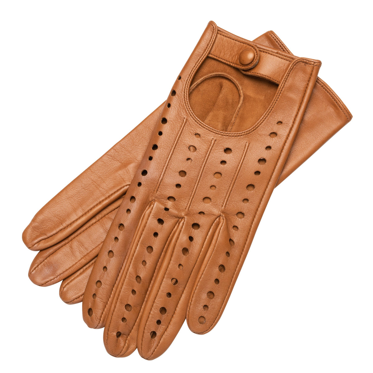 Rimini Women's Camel Leather Driving Gloves – 1861 Glove Manufactory